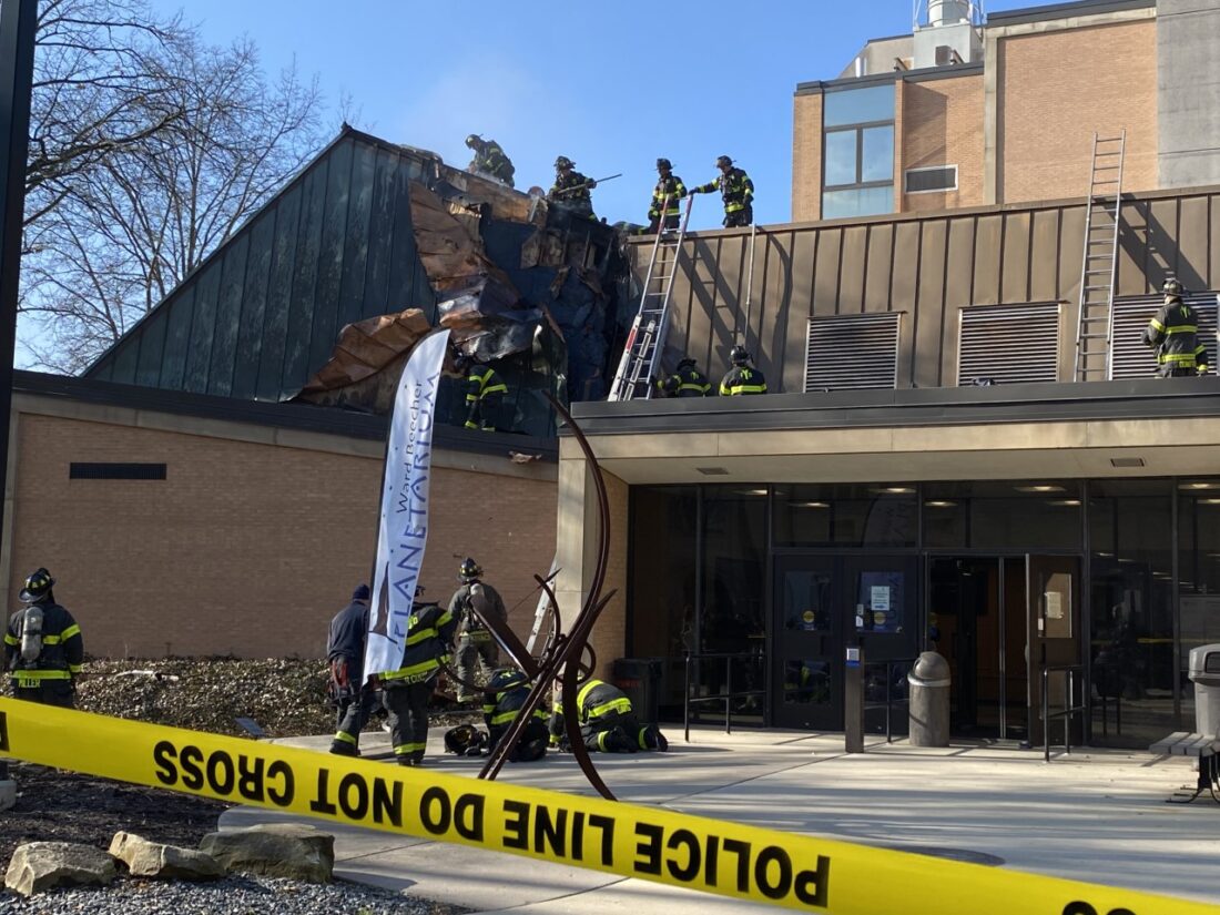Mon. 1:40 p.m.: Ward Beecher Hall catches fire on YSU campus | News ...